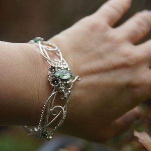 Elven Wedding Bracelet. Medieval Elf Cosplay Hand Jewelry - Etsy