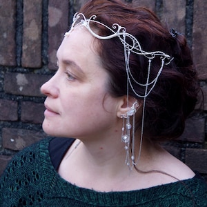 Delicate Elven Tiara, Wedding Circlet, Elf Coronet, Wedding Accessories ...