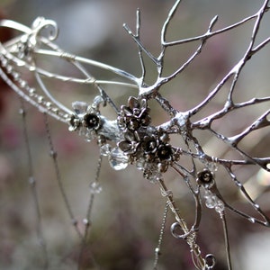 Large Tiara With Branches. Autum and Spring Tiara. Elven Circlet - Etsy