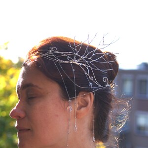 Large Tiara With Branches. Autum and Spring Tiara. Elven Circlet - Etsy