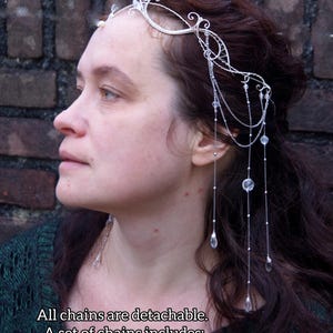 Delicate Elven Tiara, Wedding Circlet, Elf Coronet, Wedding Accessories ...