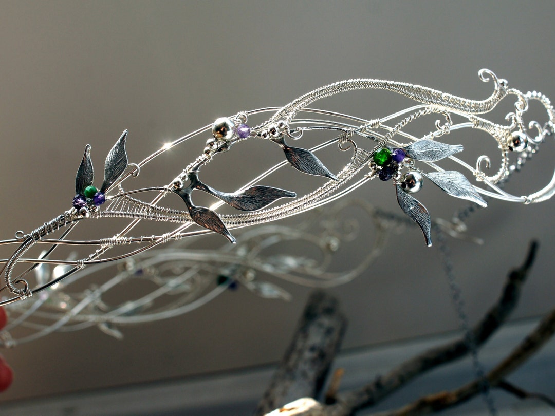 Elven Tiara. Cosplay Circlet. Wedding Tiara. - Etsy