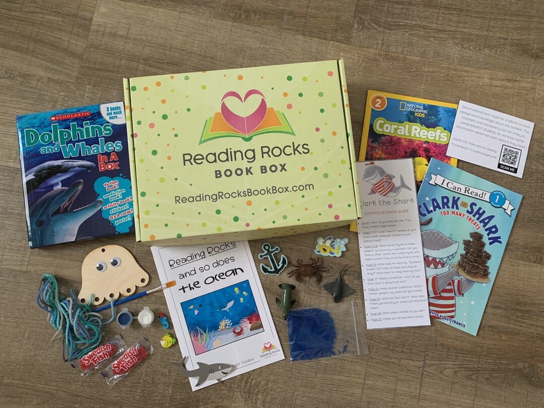 Ocean Theme Reading Box - Etsy