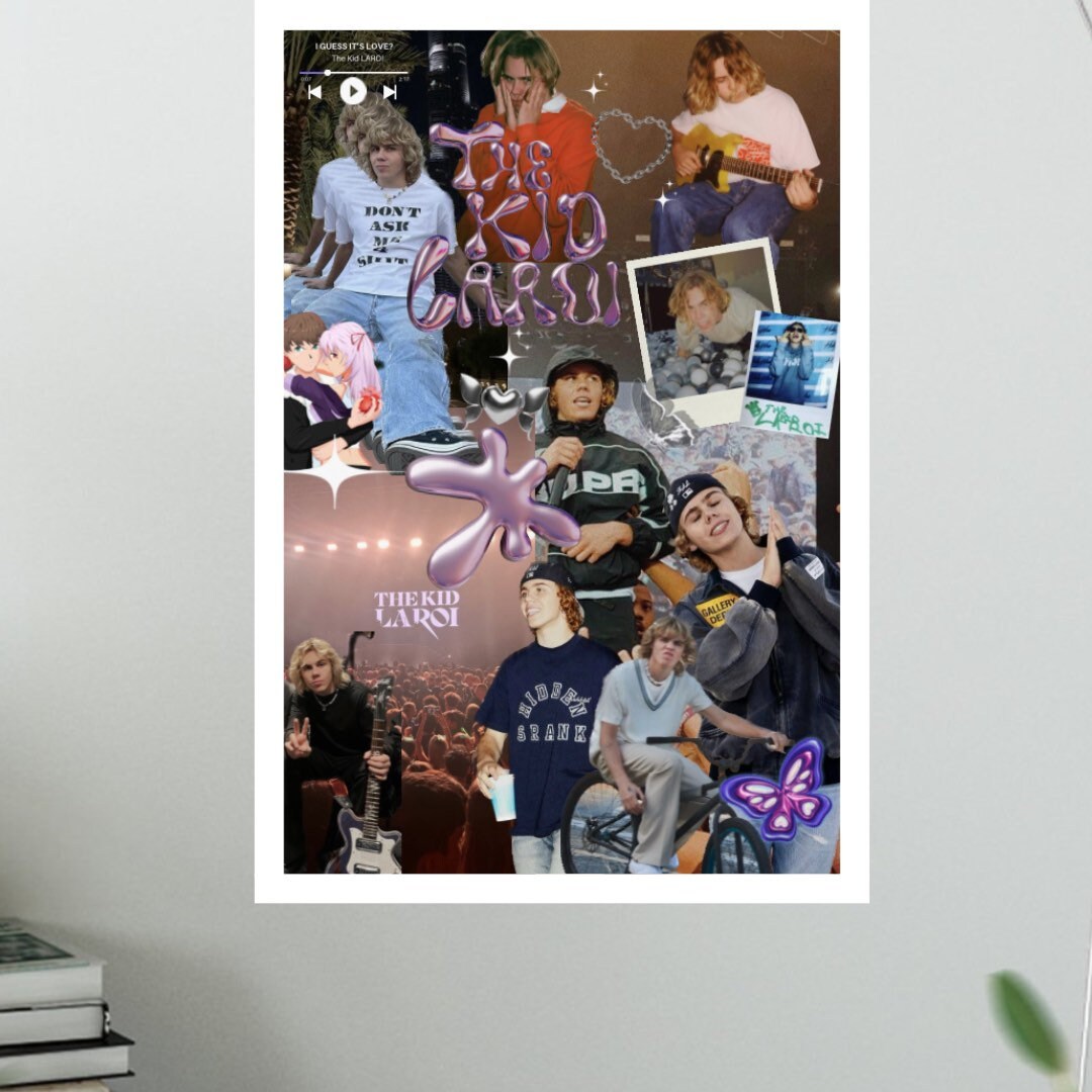 The Kid LAROI Poster - F*** Love - Music Print - Etsy UK