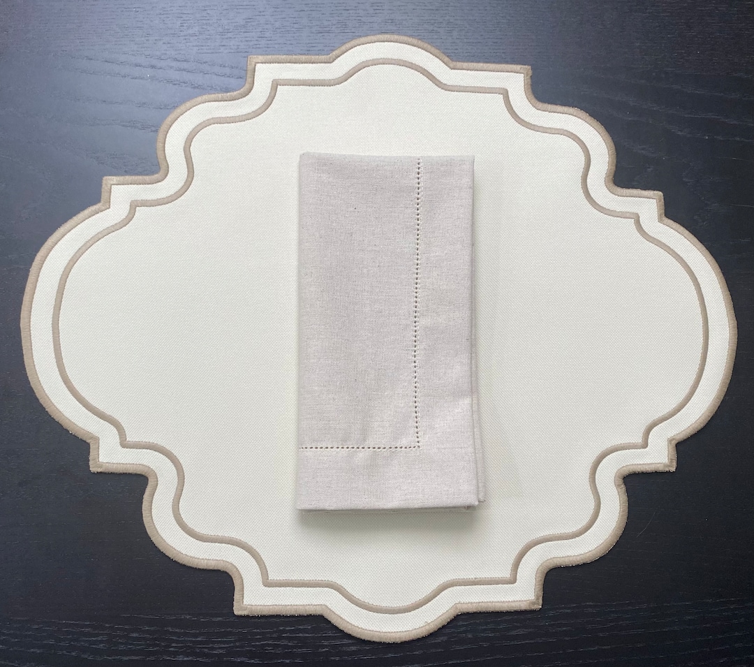 Beige Placemat | Neutral Placemat - Etsy