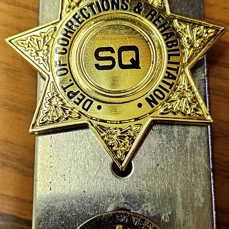 San Quentin (SQ) CDCR Lapel Badge Pin - Etsy