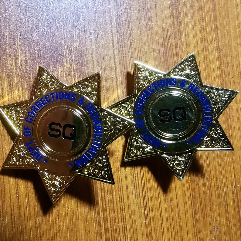 San Quentin (SQ) CDCR Lapel Badge Pin - Etsy