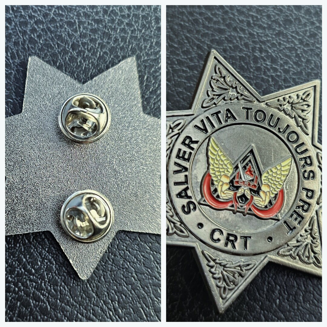 CDCR CRT Lapel Pin Badge - Etsy