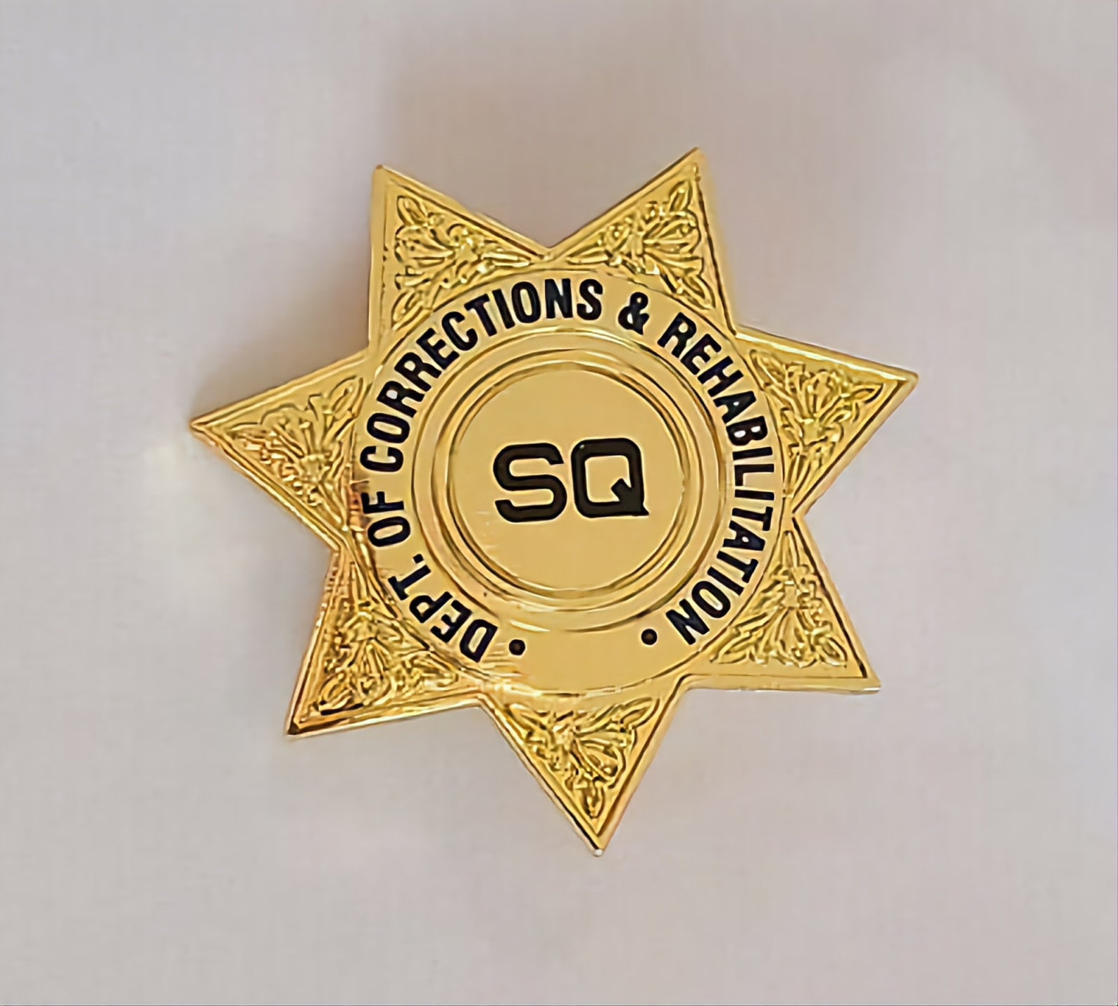San Quentin (SQ) CDCR Lapel Badge Pin - Etsy
