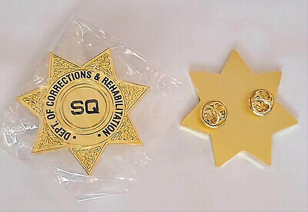 San Quentin (SQ) CDCR Lapel Badge Pin - Etsy