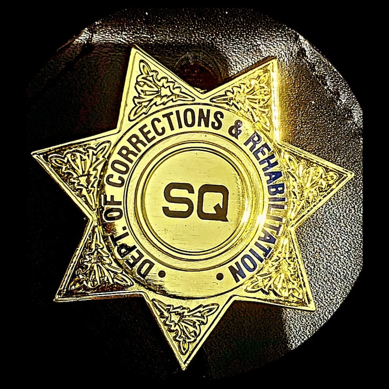 San Quentin (SQ) CDCR Lapel Badge Pin - Etsy