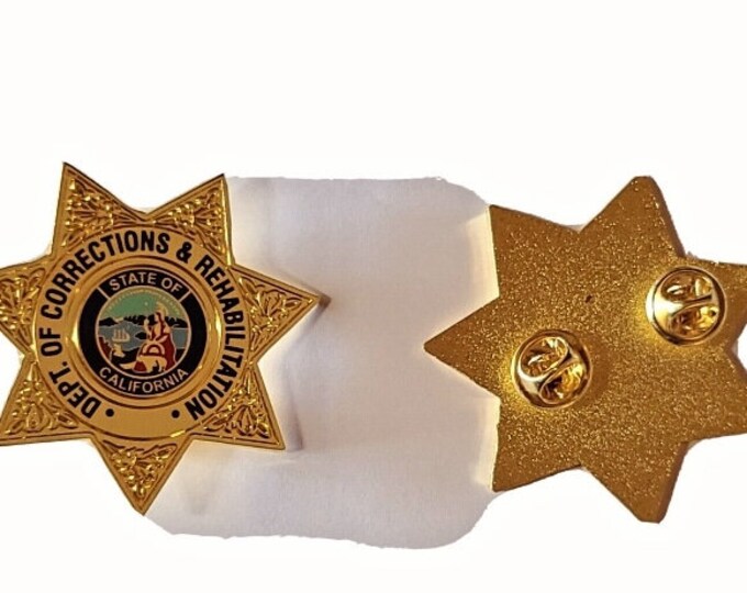 Rare Size 2 Inch CDCR Lapel Pin Badge - Etsy