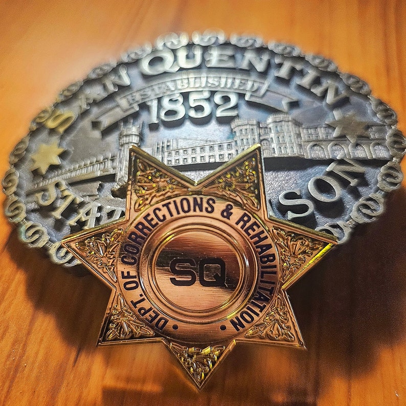 San Quentin (SQ) CDCR Lapel Badge Pin - Etsy