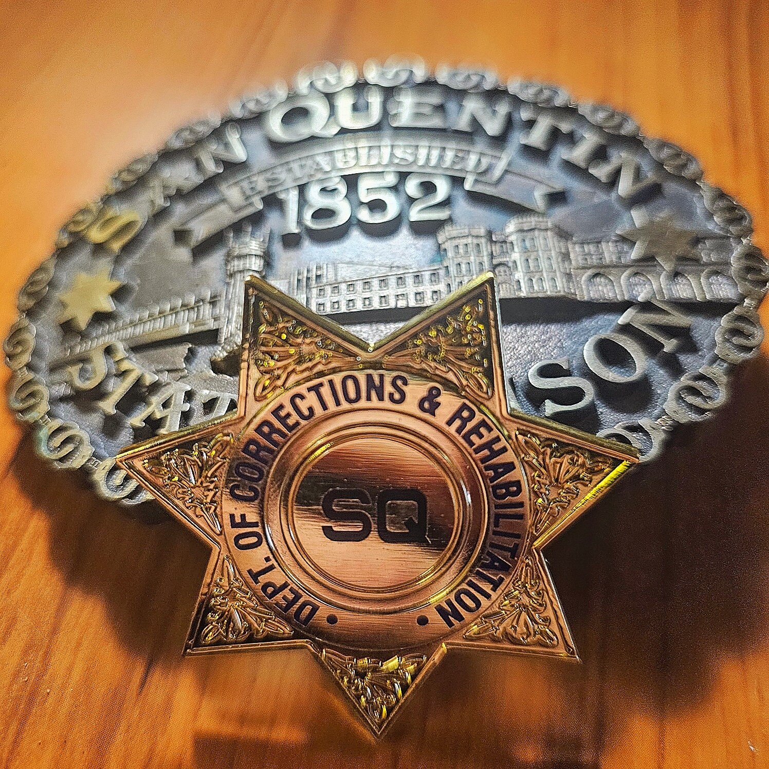 San Quentin (SQ) CDCR Lapel Badge Pin - Etsy