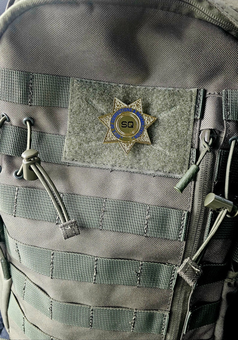 San Quentin (SQ) CDCR Lapel Badge Pin - Etsy