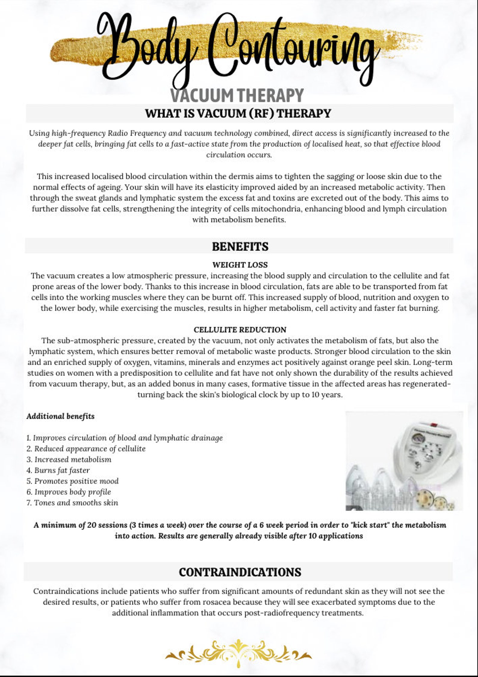 Body Contouring F.a.q.s Pack in Gold, Sculpting Tightening, Editable ...