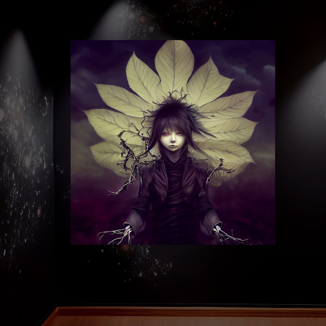 Fantasy Art Print-mandrake Girl and Boy,with Treant Girl-set of 3 Png ...