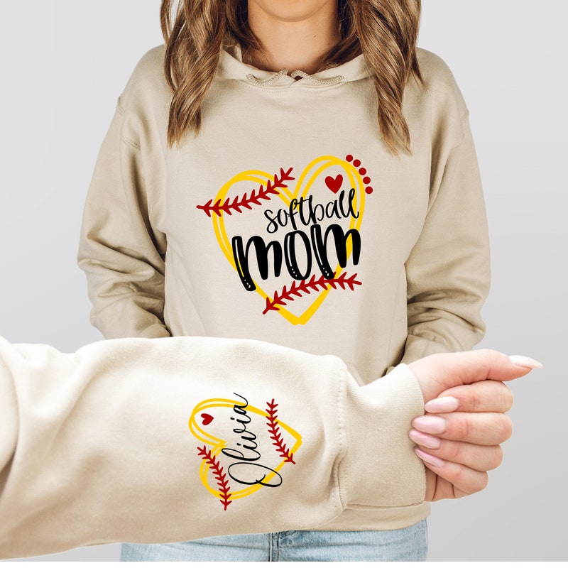 Softball Hoodie - Etsy