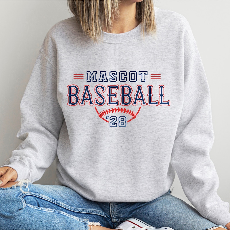 Baseball Sweatshirt - Etsy