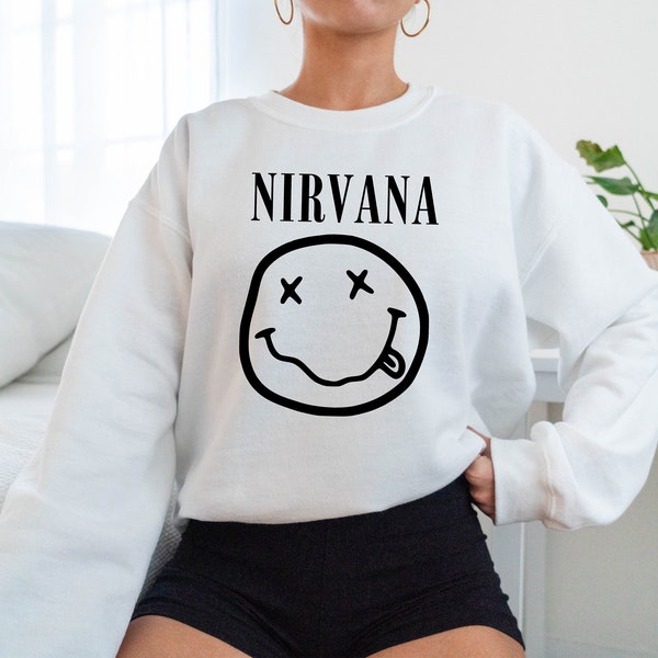Nirvana Sweatshirt - Etsy