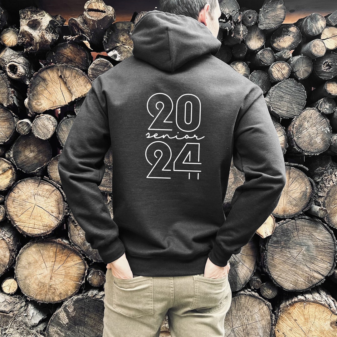 Senior 2024 Hoodie, Class of 2024 Hoodie, High School Graduation Hoodie ...