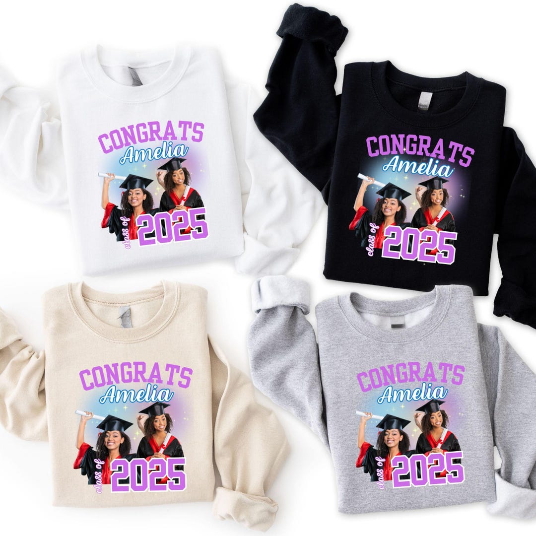 Custom Graduation Sweatshirt, Custom Family Graduation Sweatshirt ...
