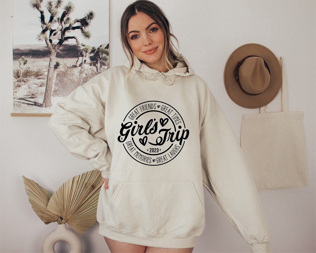 Girls Trip 2023 Hoodie,girls Trip Hoodie,best Friends Hoodie,besties Hoodie,best Trip Forever ...