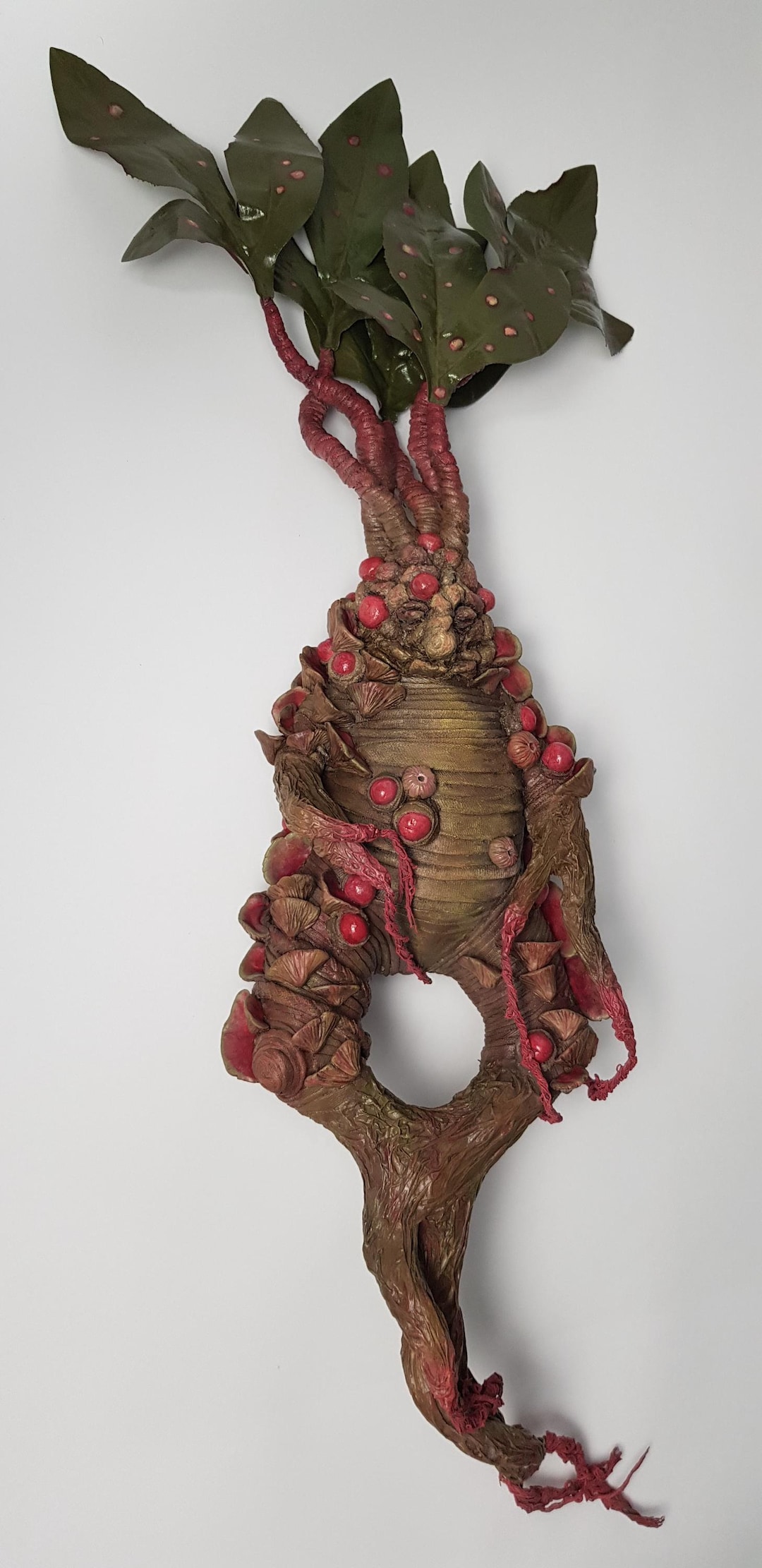 Mandrake Root | Harry Potter | Mandrake Sculpture | Herbology | Spooky ...