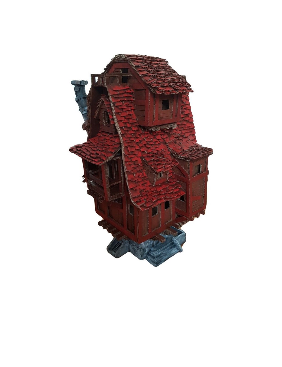 Medieval House, Miniature House, Country House, Cardboard House - Etsy