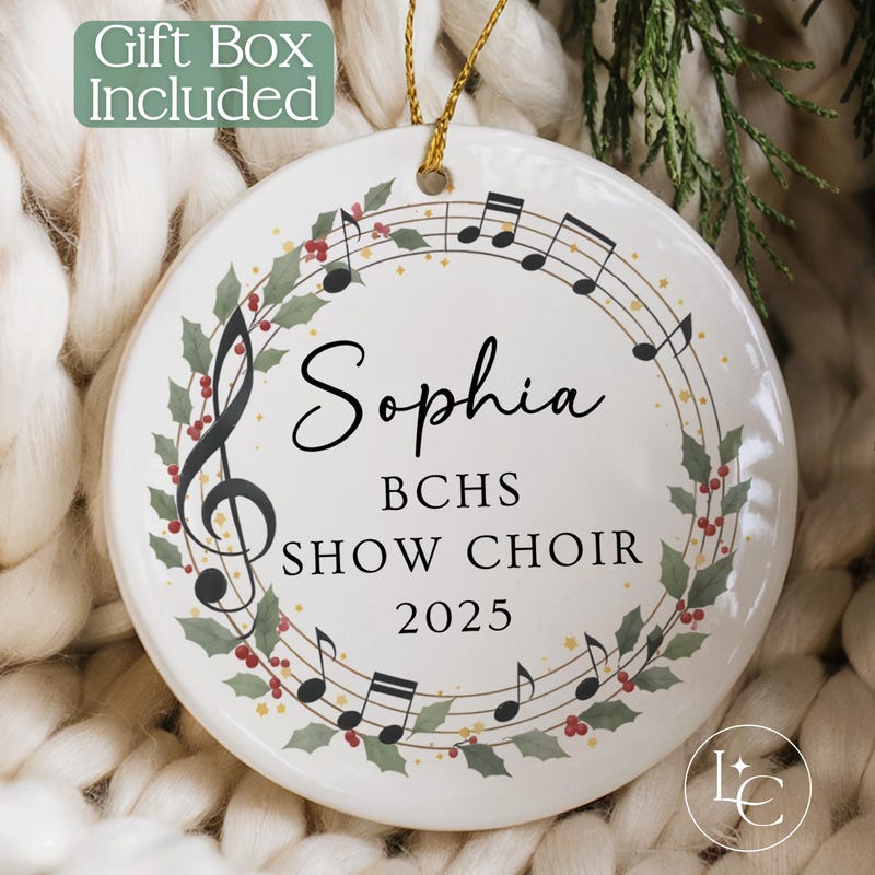 Kids Choir Ornament - Etsy