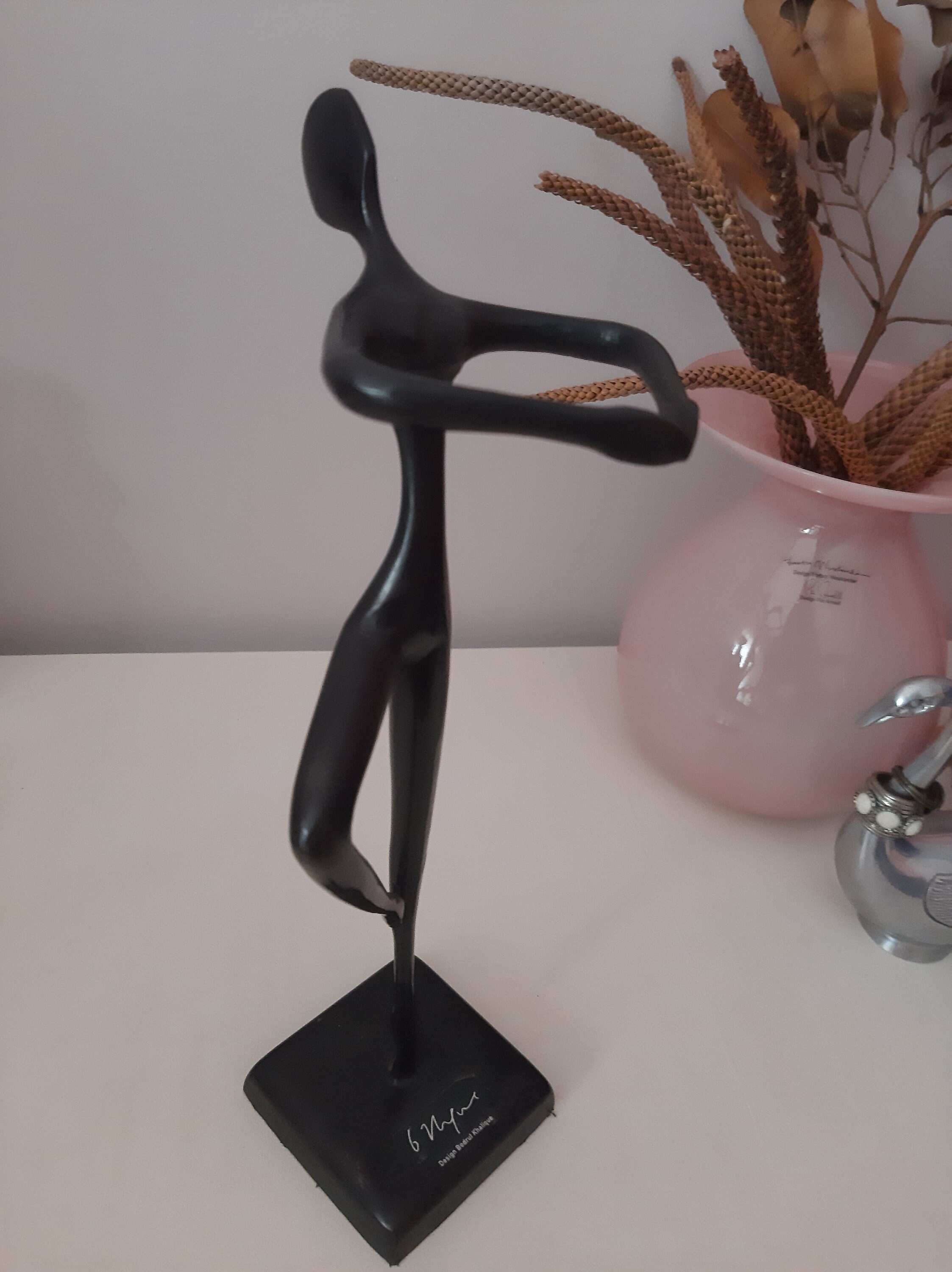 Bronze Figurine, Ballerina Dancing With Hands Together, Designer Bodrul ...