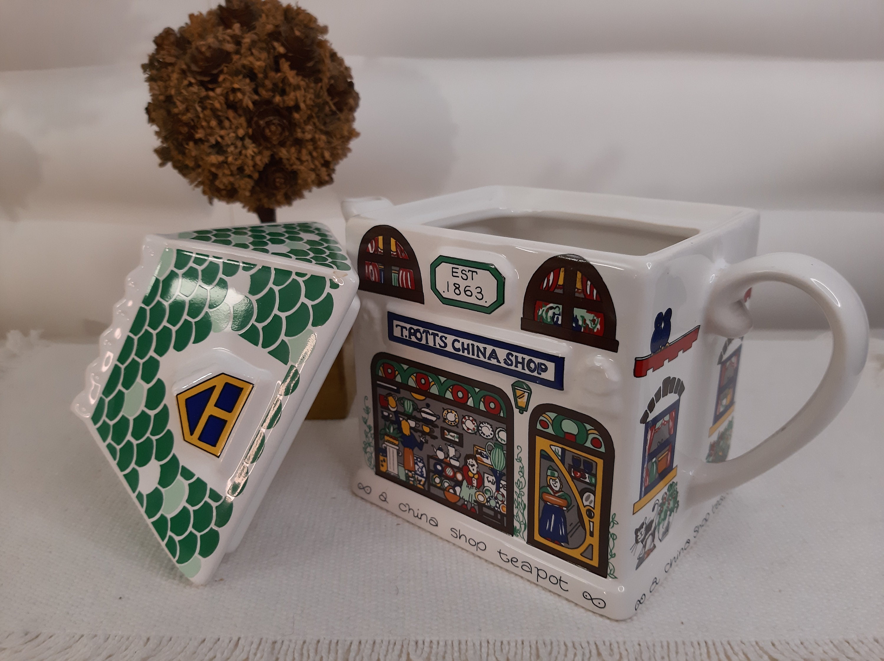 Wade English Life Teapots Collectible Teapot China Shop, Vintage - Etsy