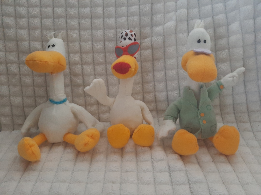 Soft Toys, Sitting Ducks, Mcdonalds 2003, Vintage - Etsy