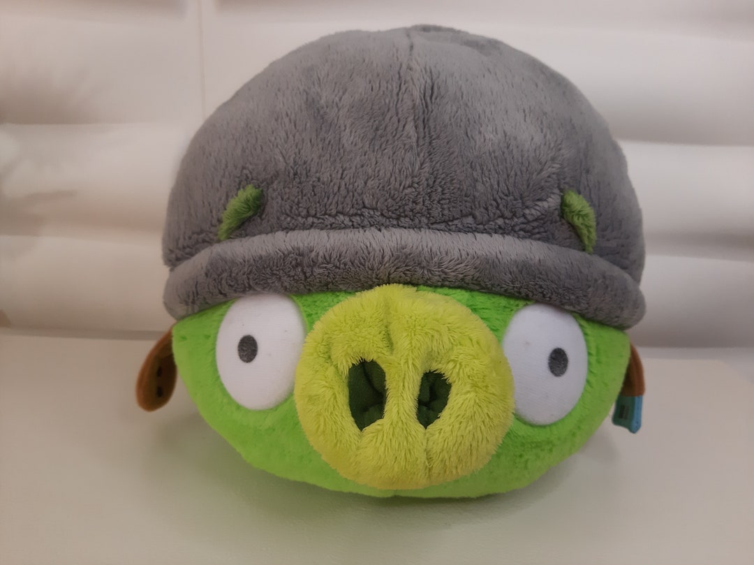 Helmet Pig, From Angry Birds, Plush - Etsy UK
