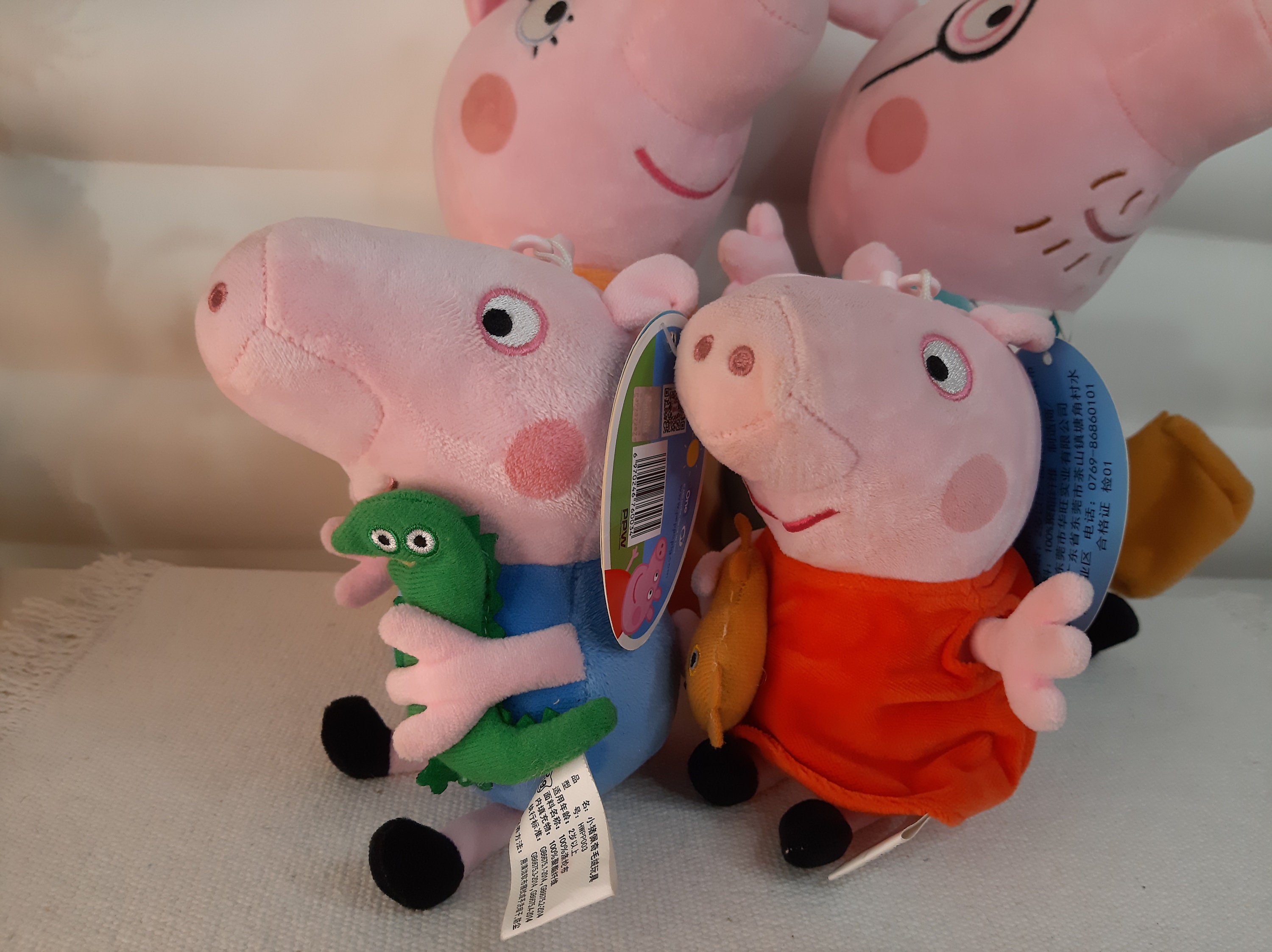 Peppa Pig Family, Soft Toy, 2003, Vintage - Etsy