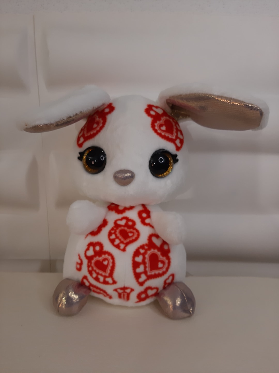 Hearts Bunny Plush, Nicidoos-nici - Etsy