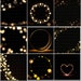 Silver & Gold Stars Clipart, Star Overlays, Bokeh Confetti Borders ...