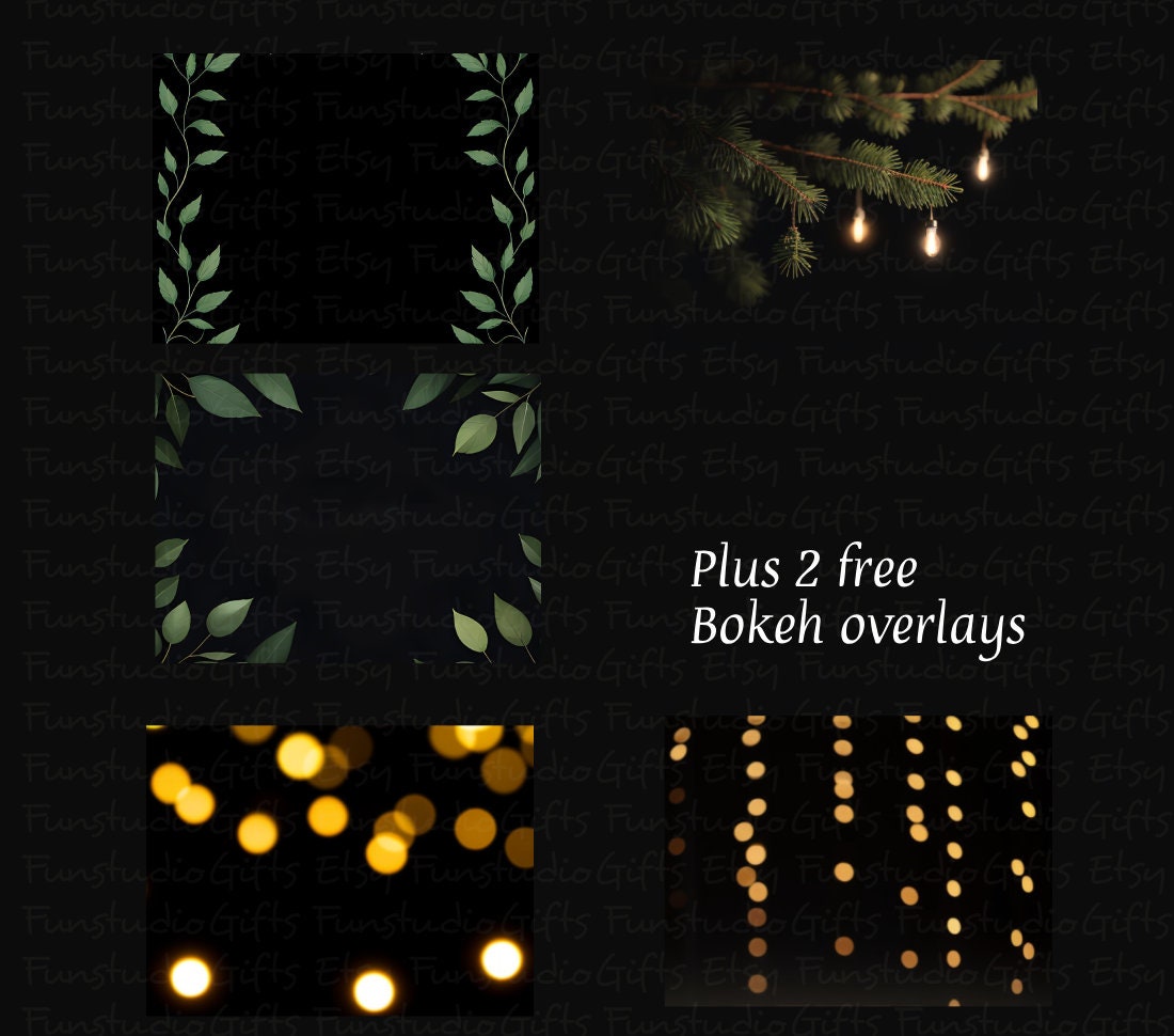 Leaf Border Overlays Photo Frame Overlay Photo Rectangle Presets Photo ...