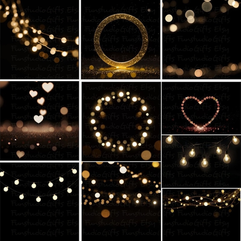 Bokeh Overlay - Etsy