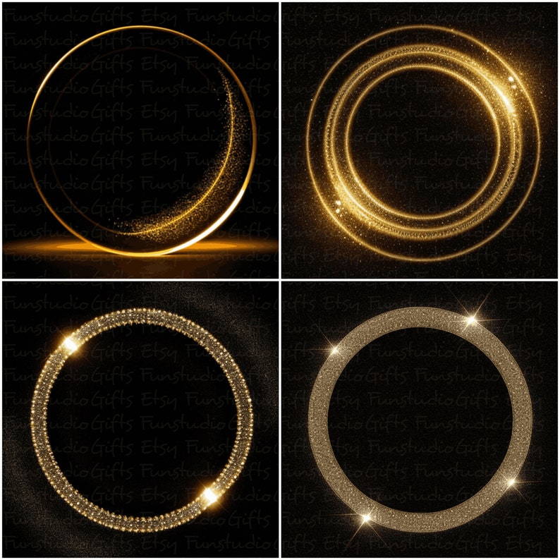 Bokeh Gold Glitter Overlays Gold Filter Wedding Overlay Bokeh Party ...