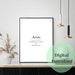 Arete Simple Definition, Printable Poster, Print at Home, Digital ...