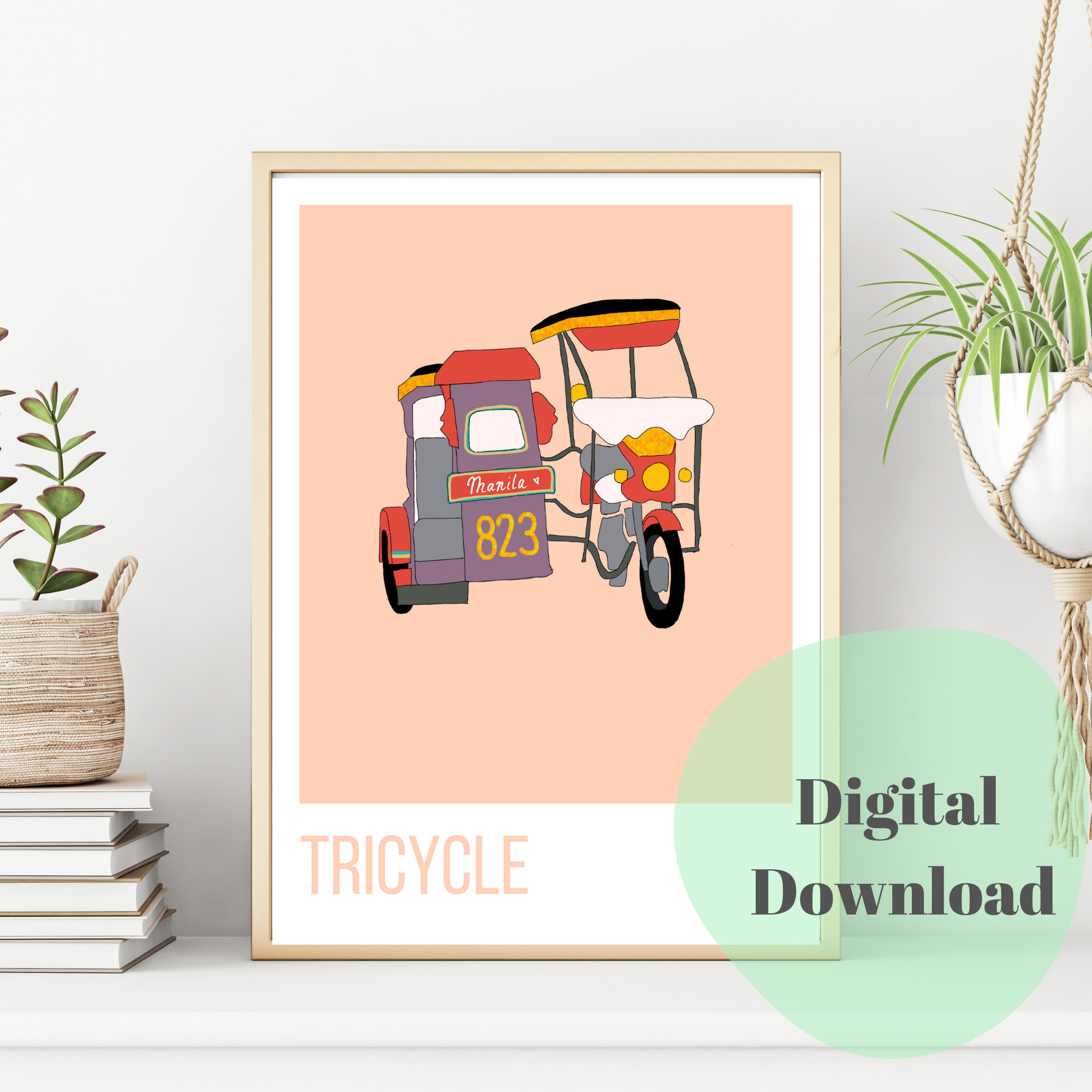 Philippine Tricycle Clipart