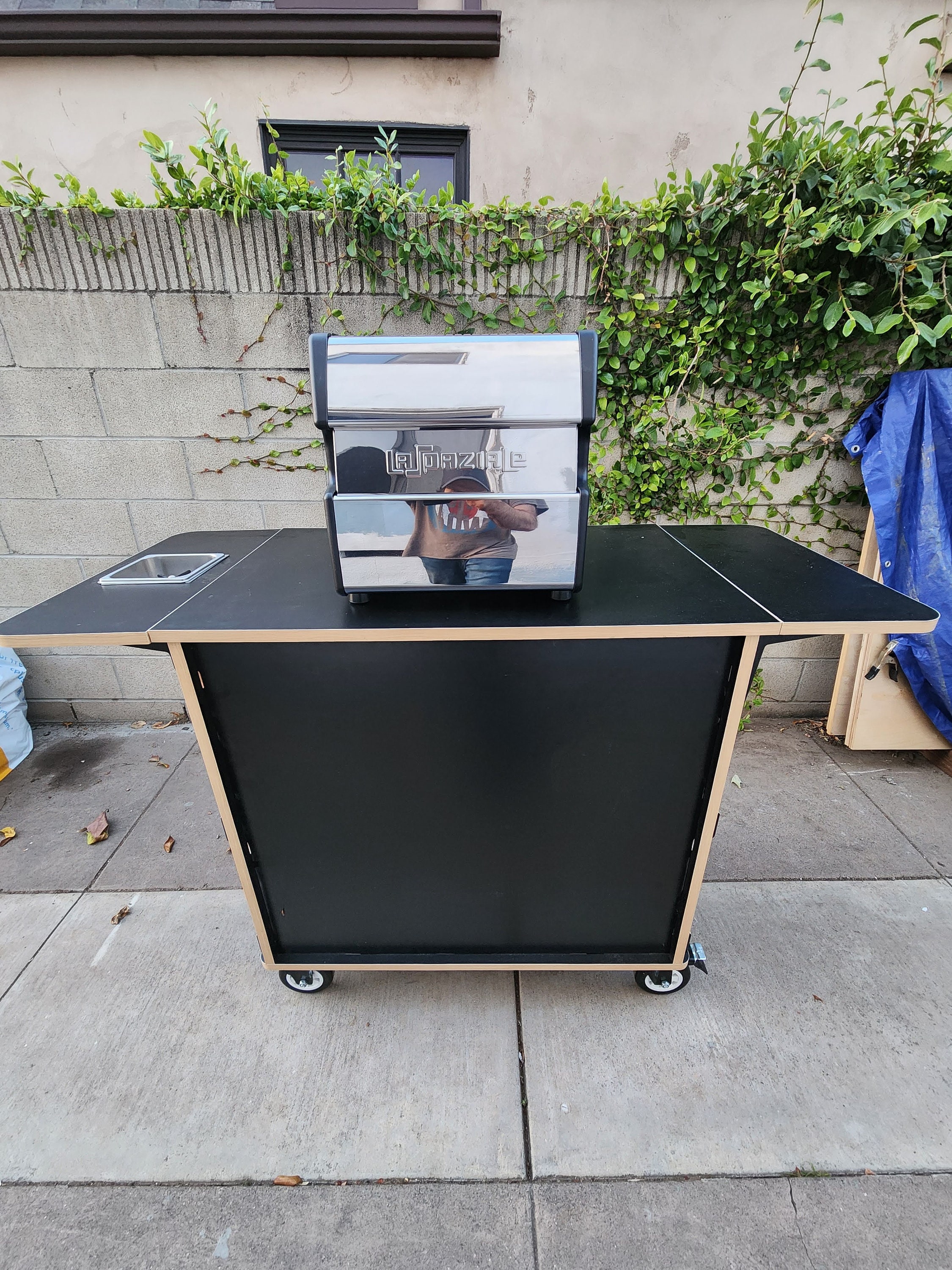 Mobile Coffee Cart Foldable - Etsy