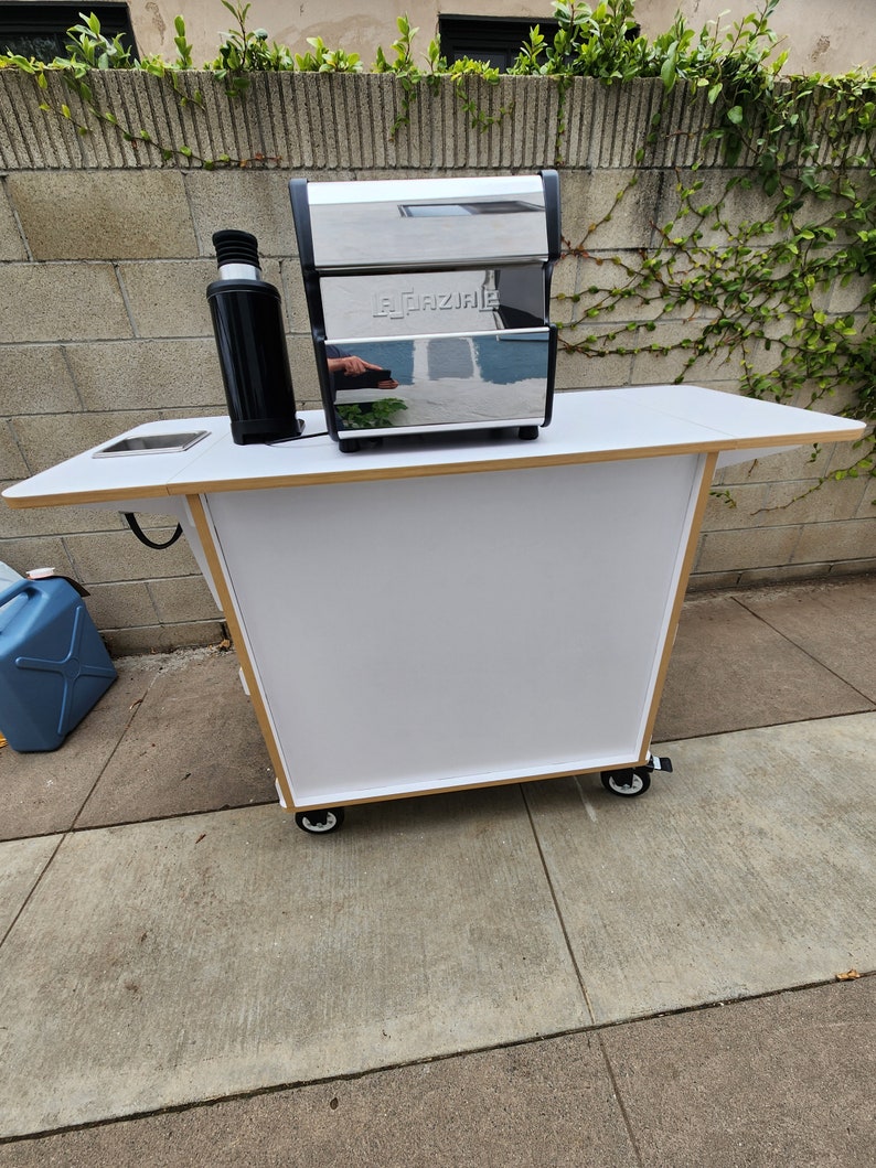 Mobile Coffee Cart Foldable - Etsy