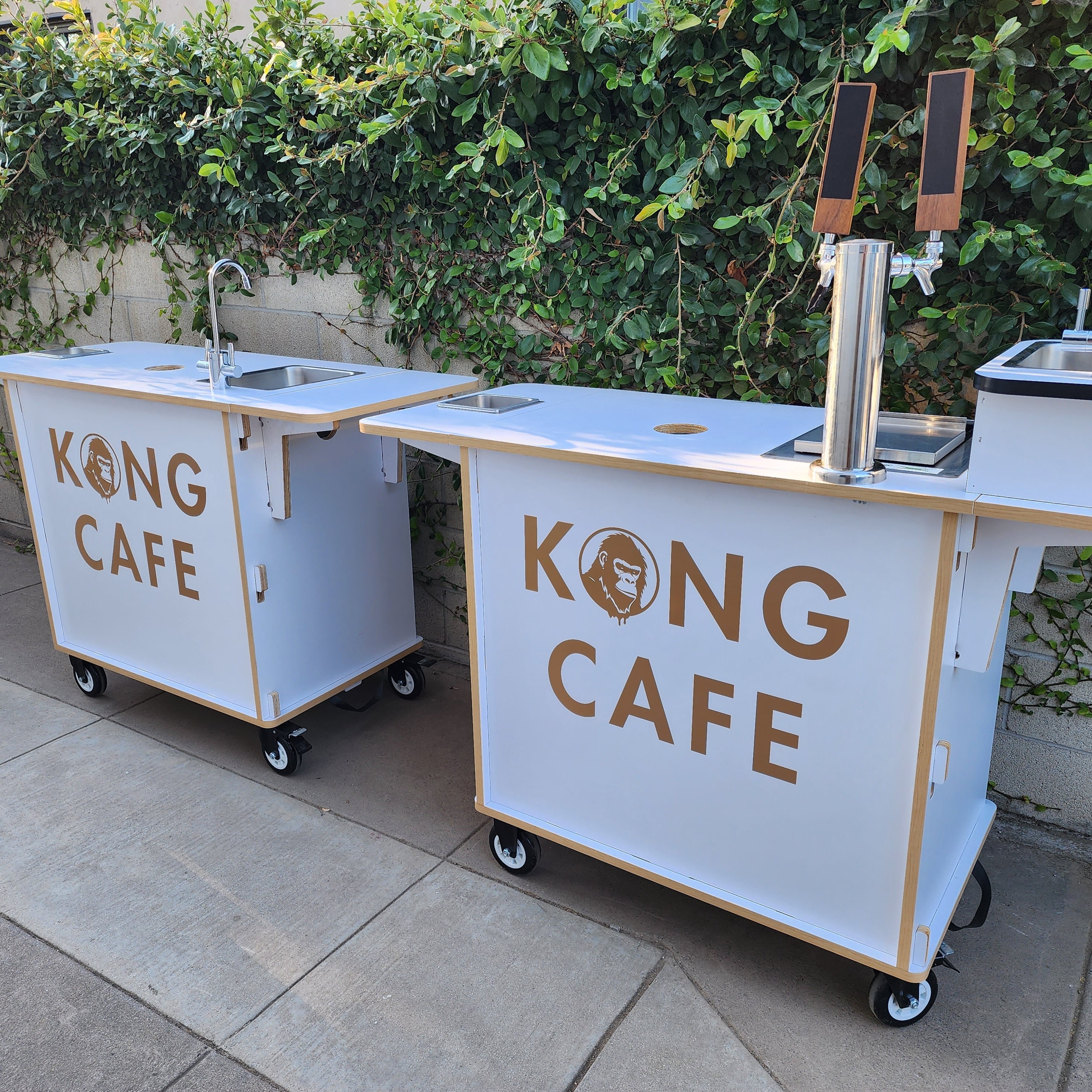 Mobile Coffee Cart Foldable - Etsy