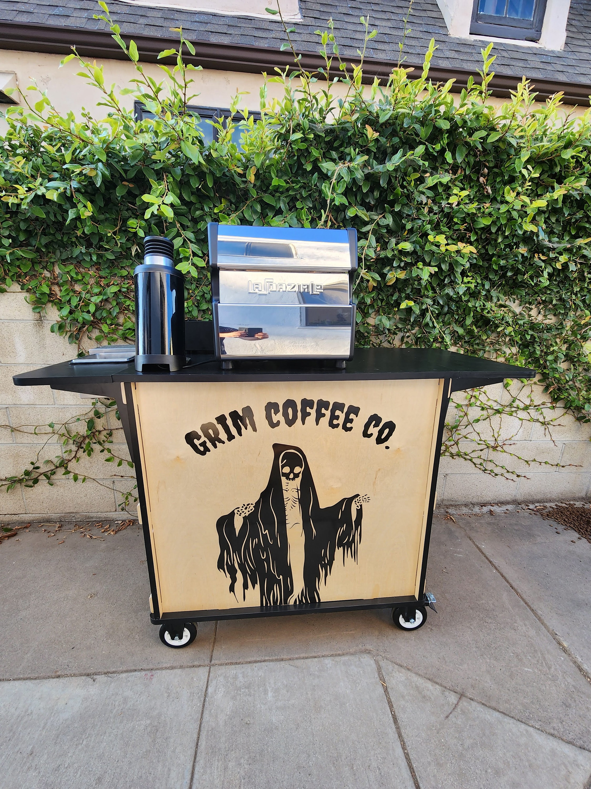 Mobile Coffee Cart Foldable - Etsy