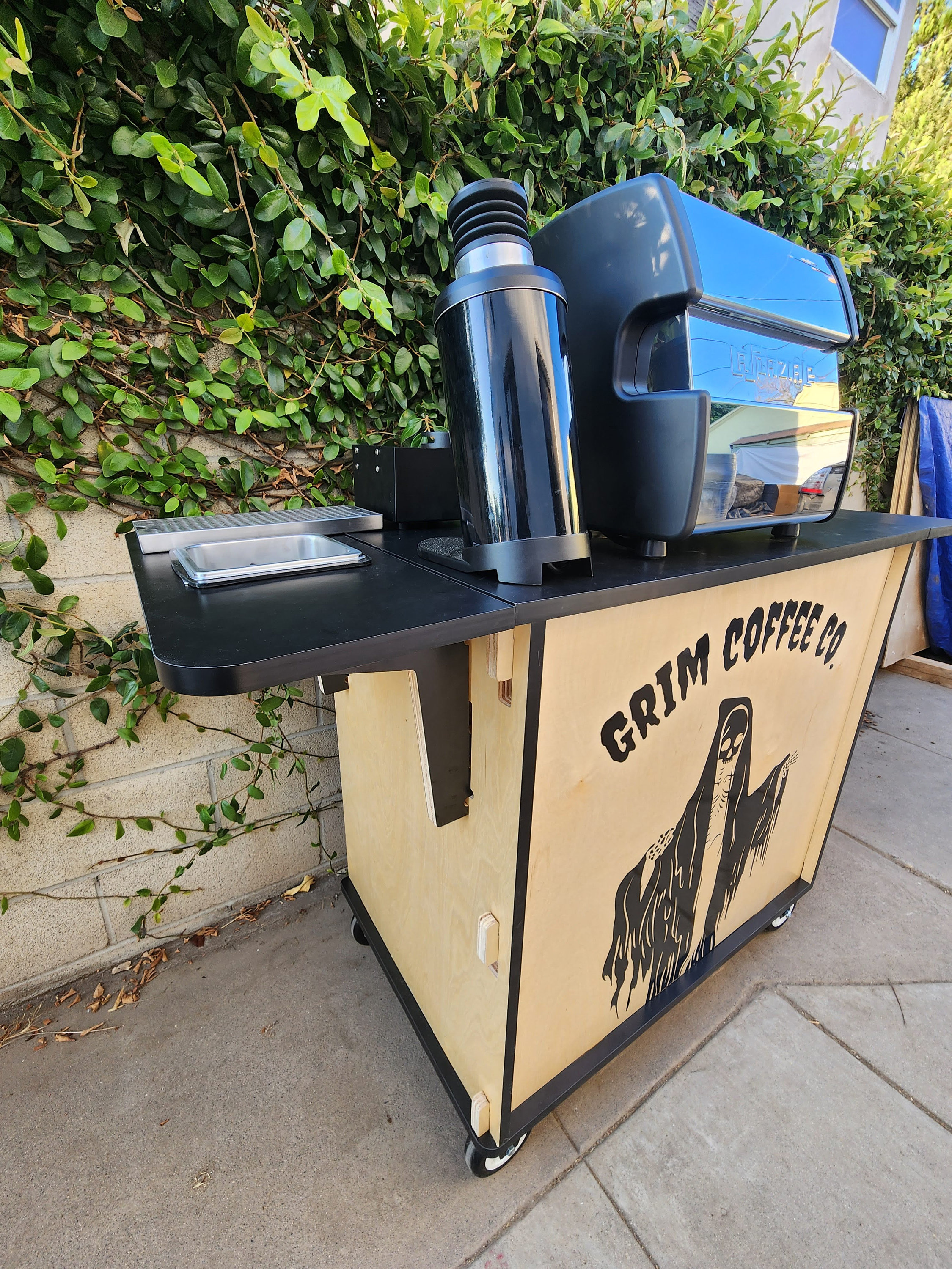 Mobile Coffee Cart Foldable - Etsy