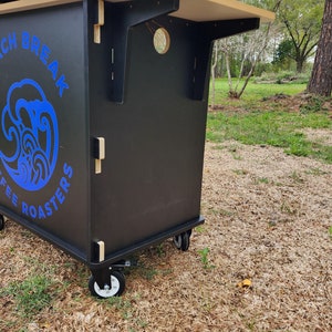 Mobile Coffee Cart Foldable - Etsy