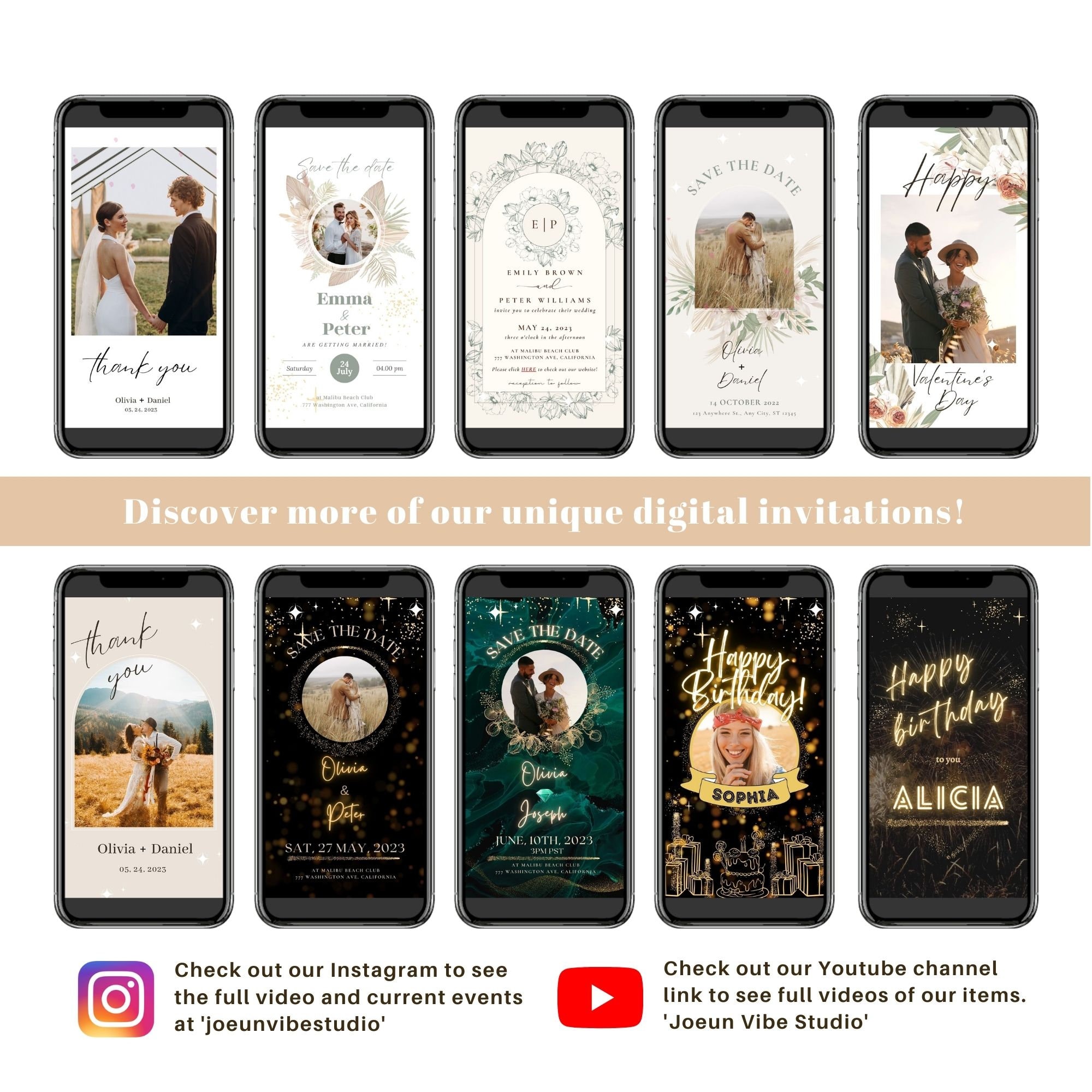 Animated Birthday Card, Paperless Cards, Electronic Editable Birthday ...