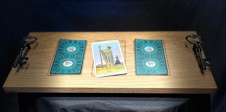 Handcrafted White Oak Tarot Divination Table - Etsy